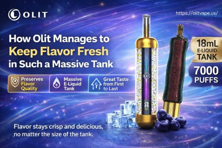 Olit Vape – Premium-Quality Disposable Vapes